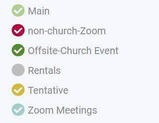 Our Activity Calendar - First Unitarian Church of Victoria