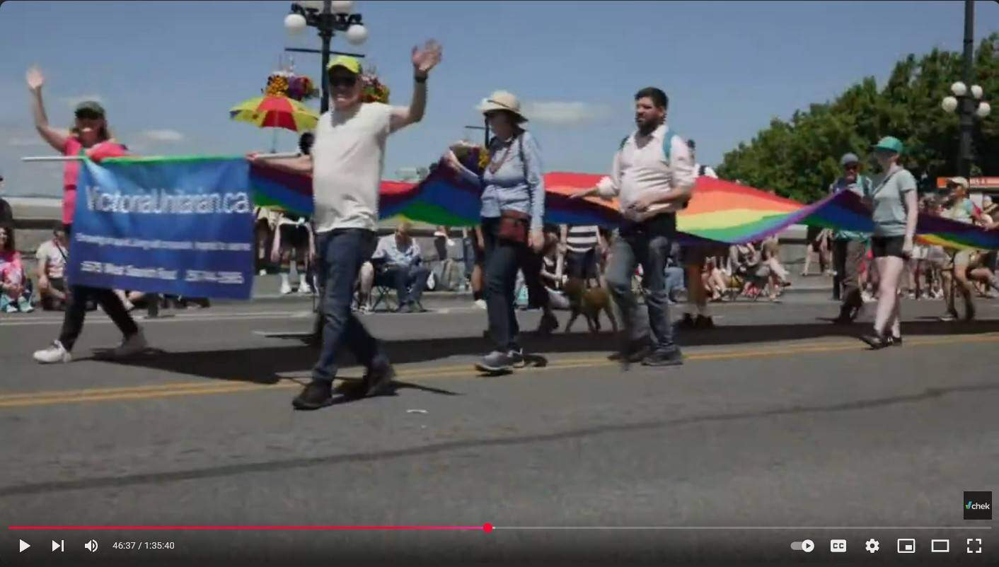 UUCV in the 2025 Victoria Pride Parade - Unitarian Universalist ...